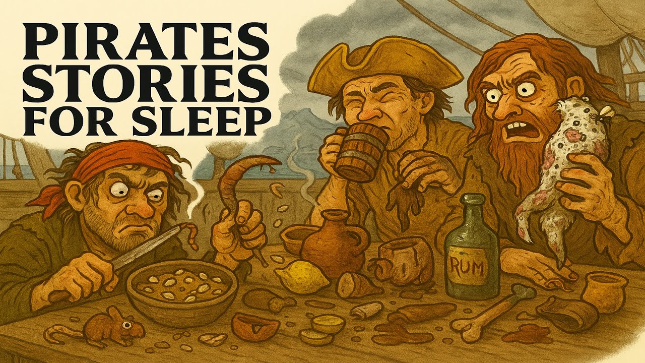 What Pirates Really Ate and Drank | Pirates Stories For Sleep - YouTube