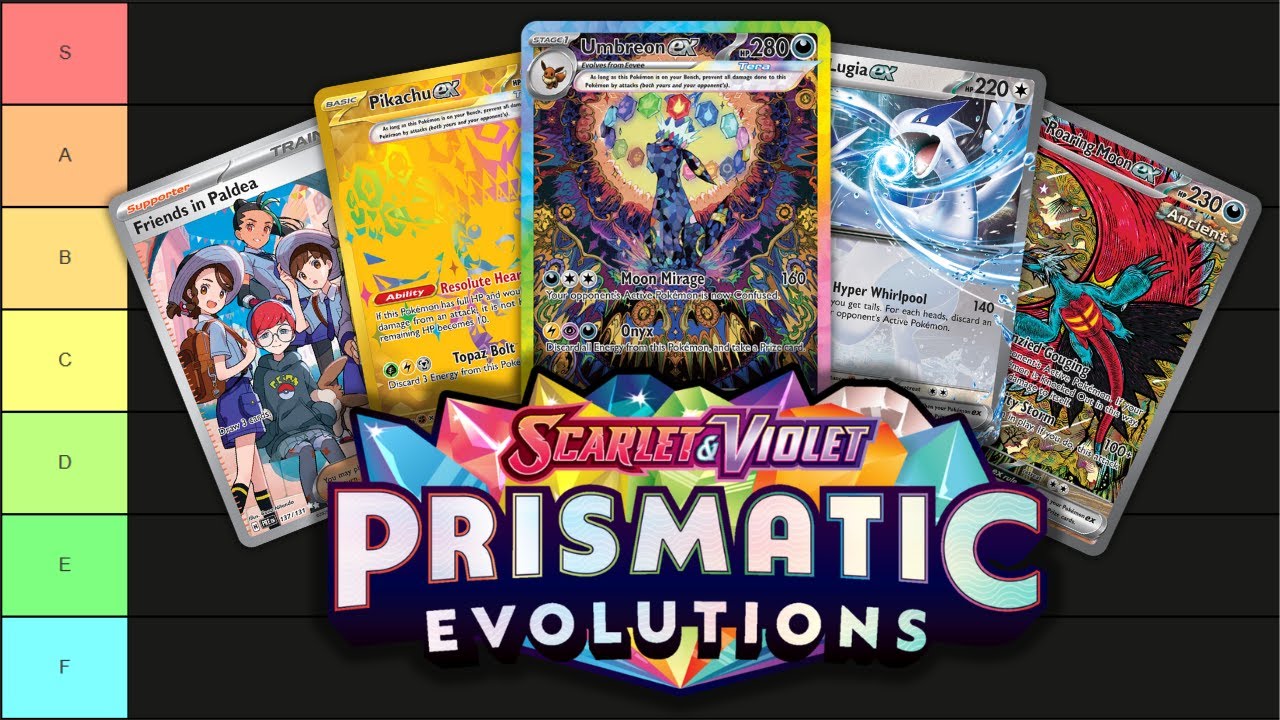Ranking All Prismatic Evolution Hits - YouTube