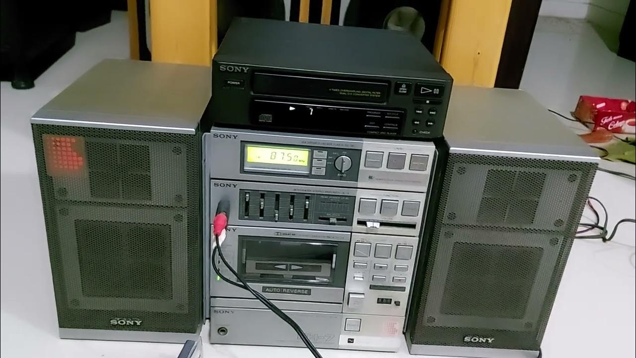 SONY FH 7 featuring SONY Cdp S37 Vd player - YouTube