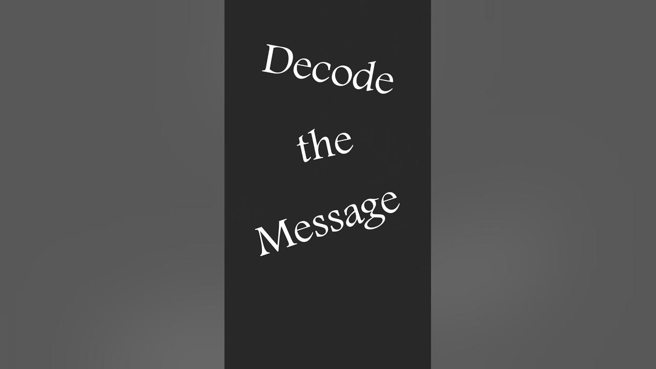 Decode The Message Shorts Leetcode Algorithms Algorithmsmadeeasy Youtube