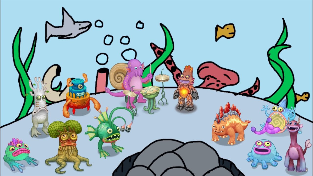 Ocean Island (Update 1) - Fanmade DOF Island - YouTube