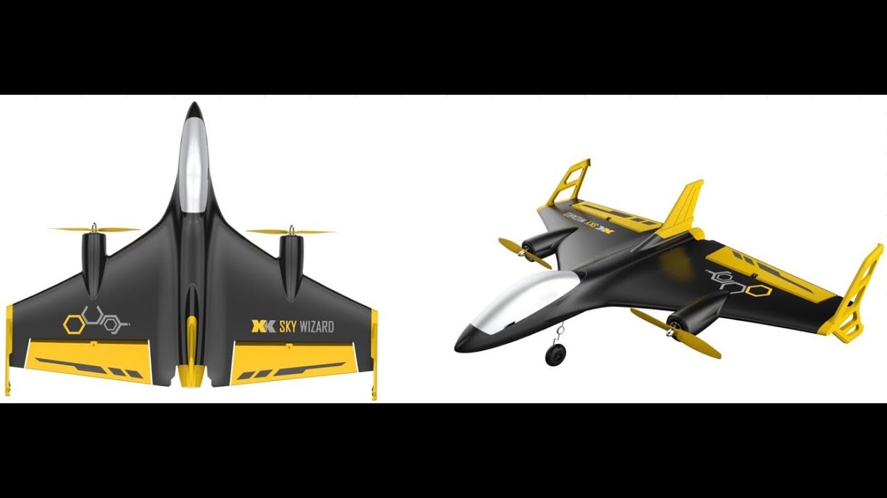 XK F500 3D6G Brushless airplane - YouTube