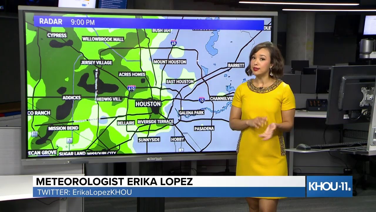 Weather update with Meteorologist Erika Lopez - YouTube