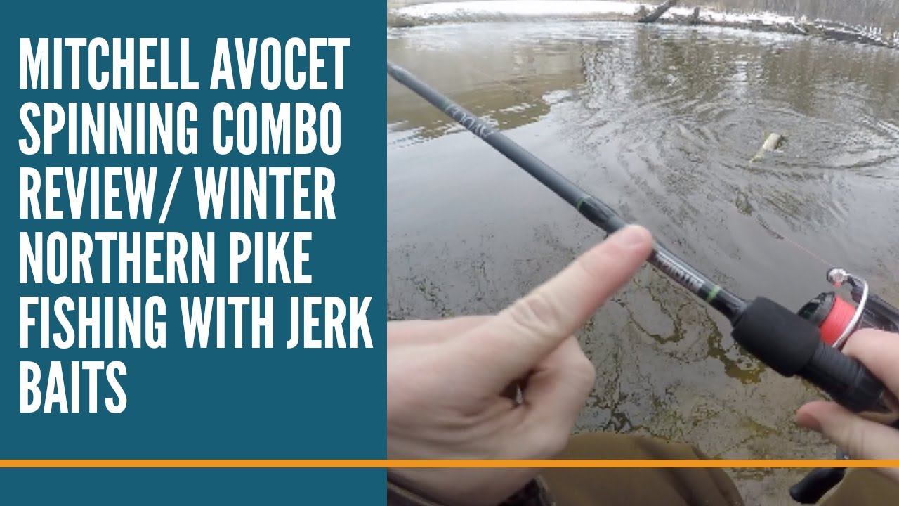 Mitchell Avocet Spinning Rod And Reel Combo Review/ Winter Northern ...