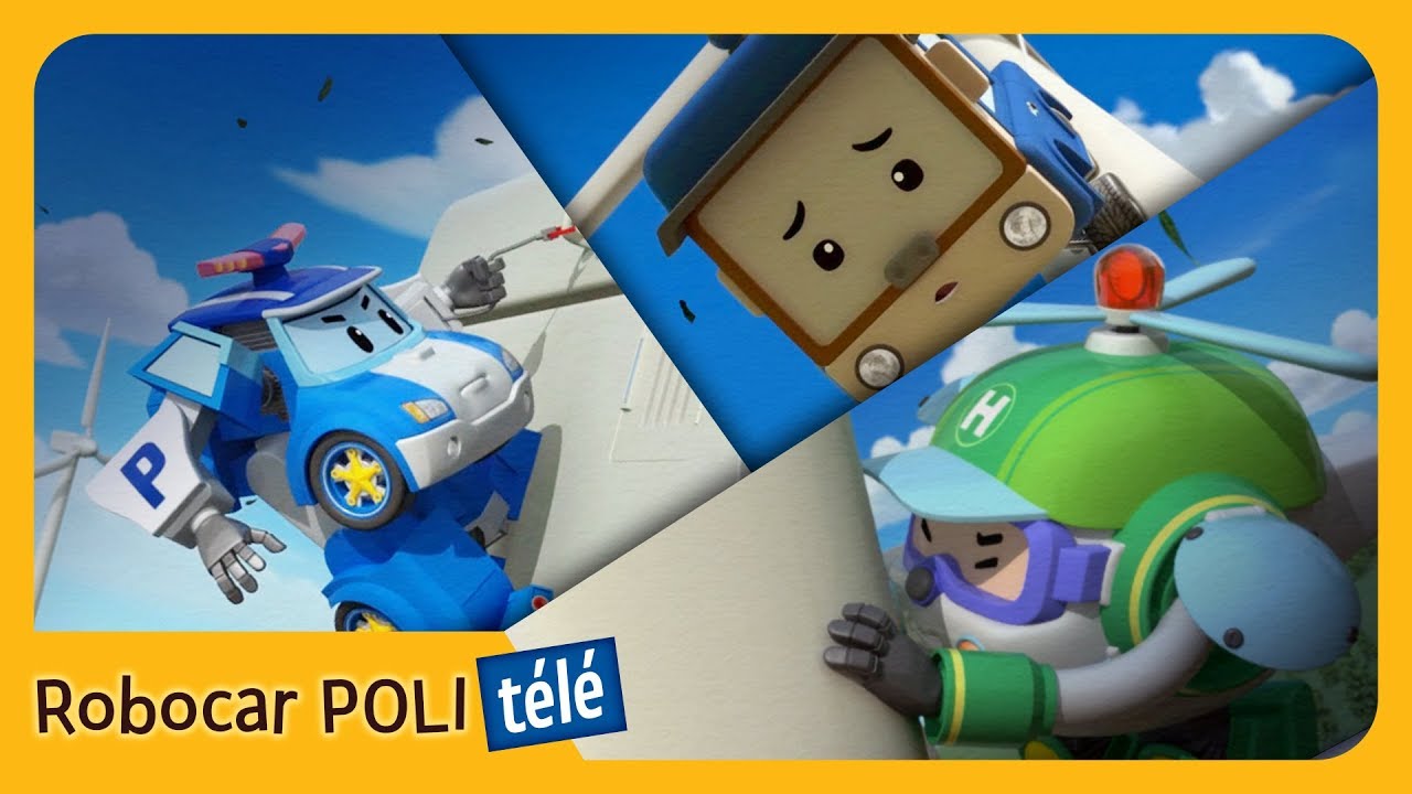 Le héros de Benji | POLI Ani | Robocar POLI télé - YouTube