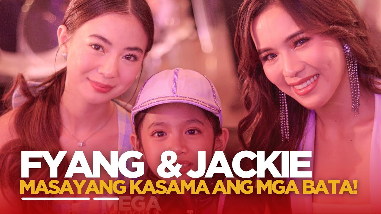 FYANG AT JACKIE, NAKIPAG KULITAN SA MGA IT'S SHOWTIME KIDS! - YouTube