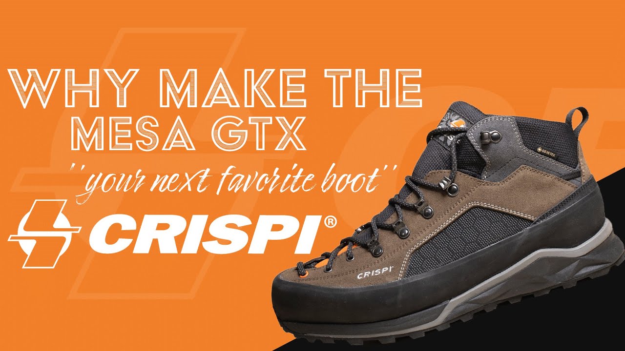 Why make the Crispi Mesa GTX hunting boot? 2023 Crispi Hunting Boot ...