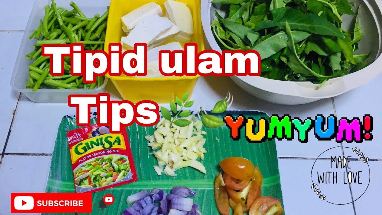 Super tipid ulam tips | Ginisang kangkong with tokwa | Aldric Vlog ...