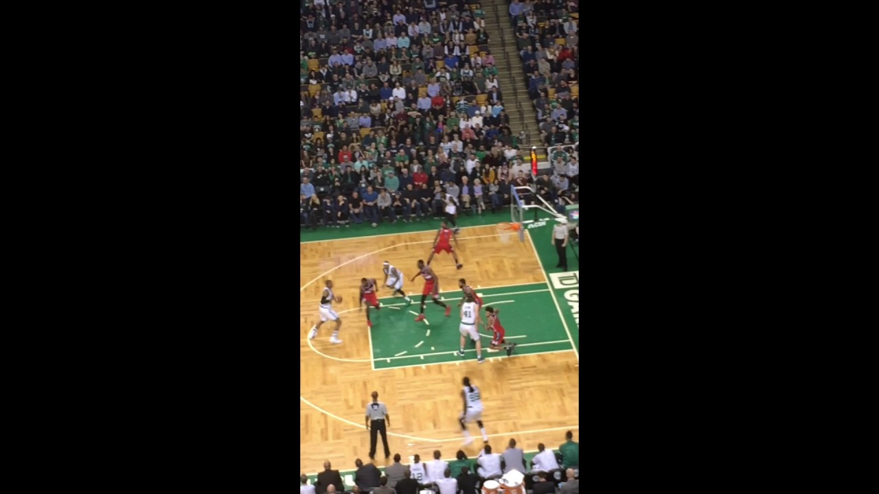 first Celtics game - YouTube