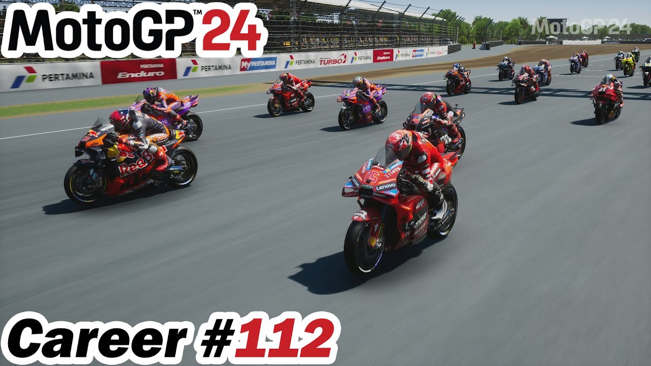 MotoGP 24 | Career Pt 112: Martin Tries To Keep His Title Hopes Alive ...
