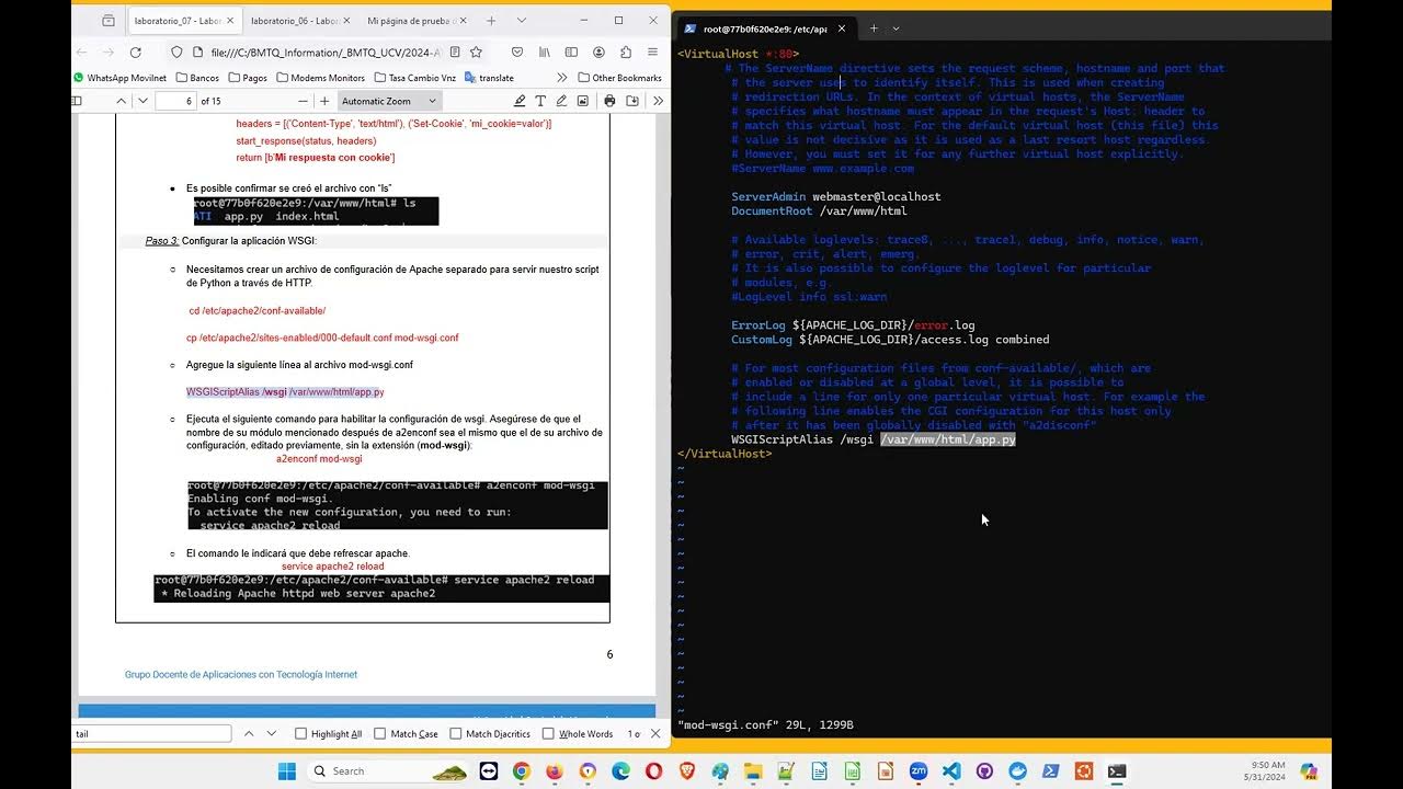 UCV ATI 2024 Laboratorio 7 - Parte 2: Python & AJAX - YouTube