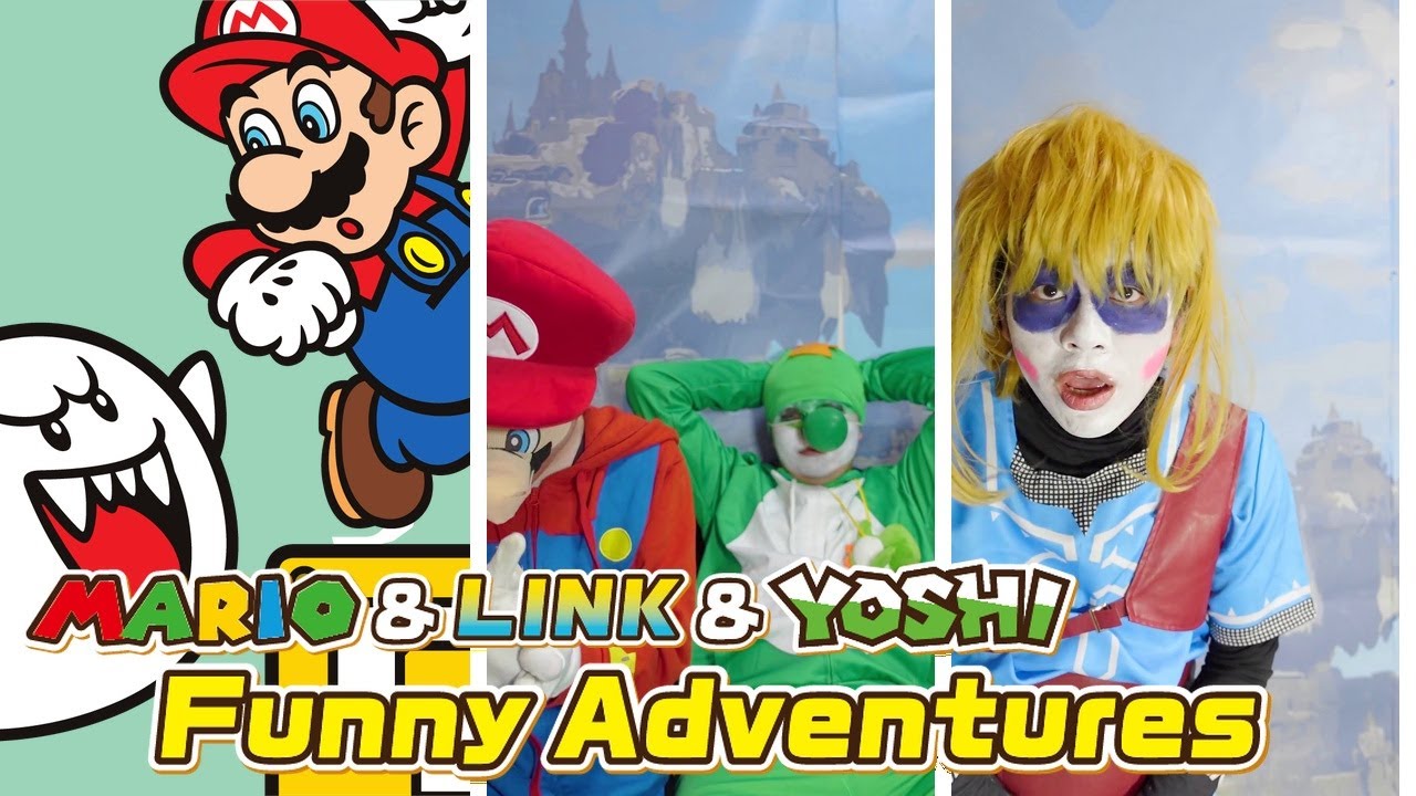The Funny Adventures of Mario & Link ＆ Yoshi 🤣 ＃220 - YouTube