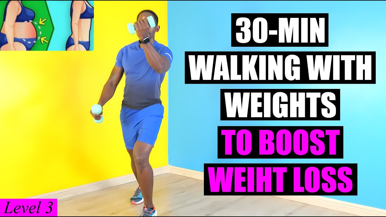 BOOST YOUR WEIGHT LOSS with This 20-Minute Walking with Weights Workout ...