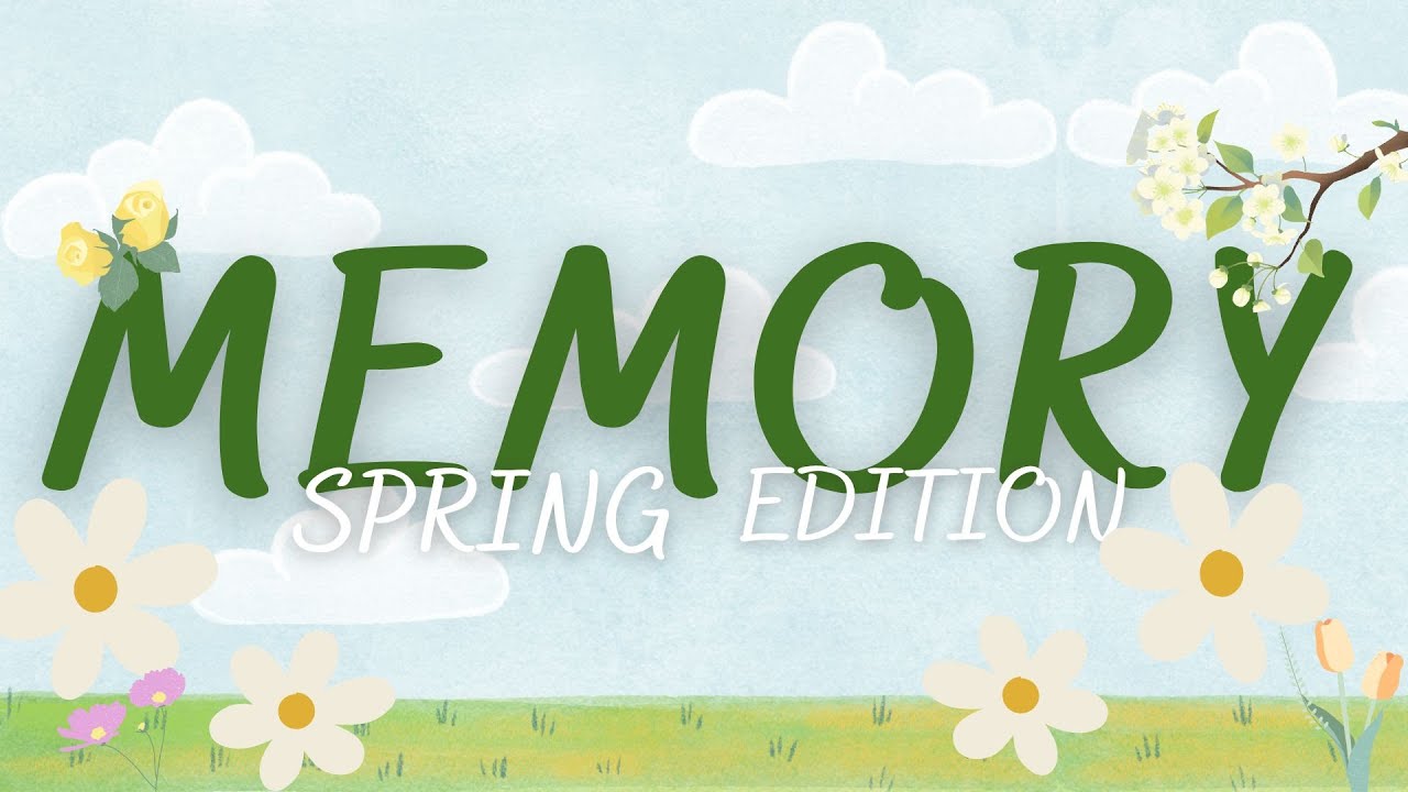 Memory Game| Easy Kids Game| Memory Spring Edition 🌸 - YouTube