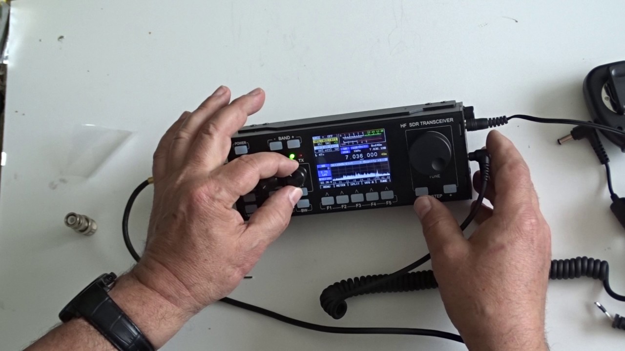 RS-918SSB aka mcHF clone HF SDR - YouTube