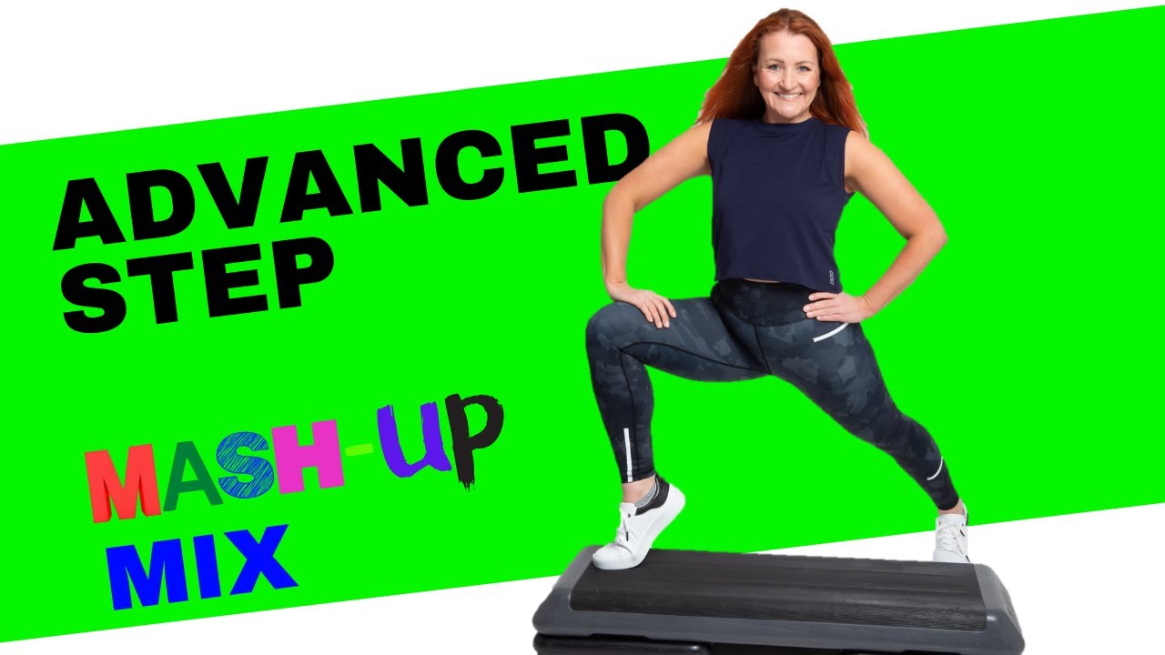 Step Aerobics Workout 💚 Advanced #12 💚 Mash-Up Music Mix - YouTube