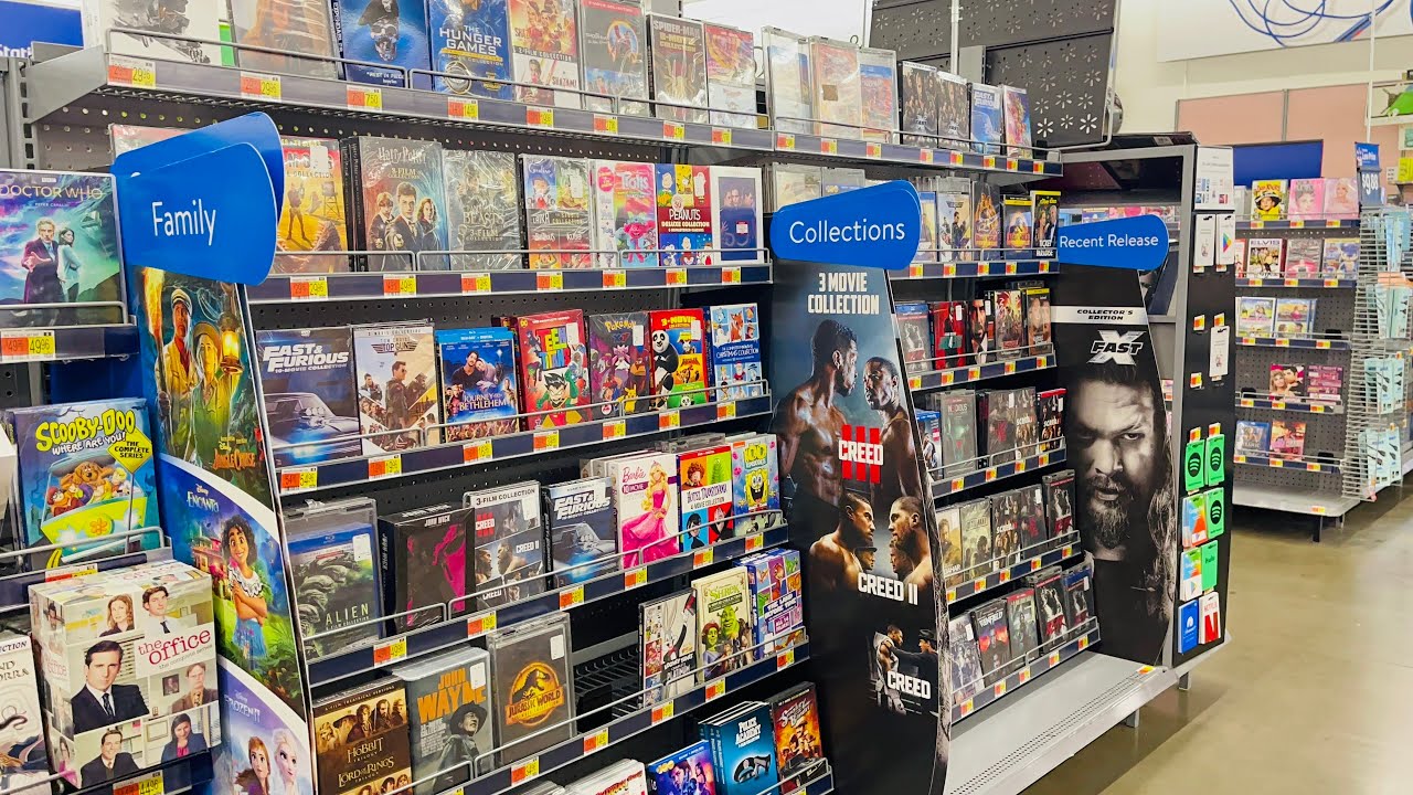 WALMART DVD HUNTING 4k MOVIE COLLECTION - YouTube