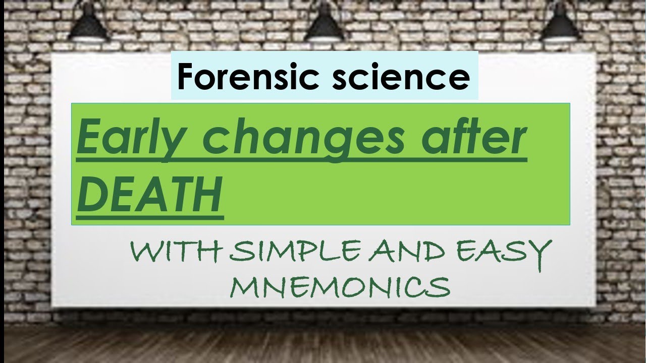 Early changes after death||Algor mortis || Postmortem caloricity ...