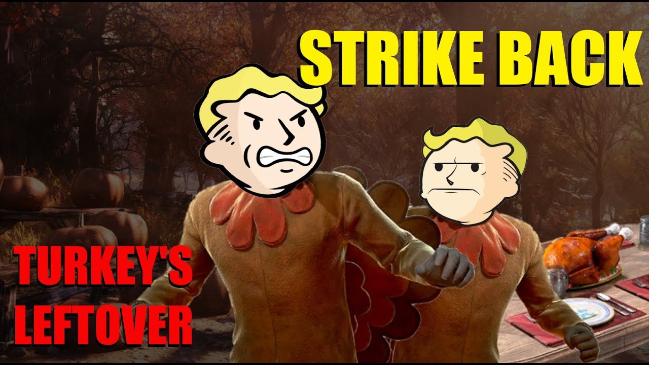 Fallout 76 PvP | Turkeys STRIKE BACK!!! Thanksgiving Leftovers # ...