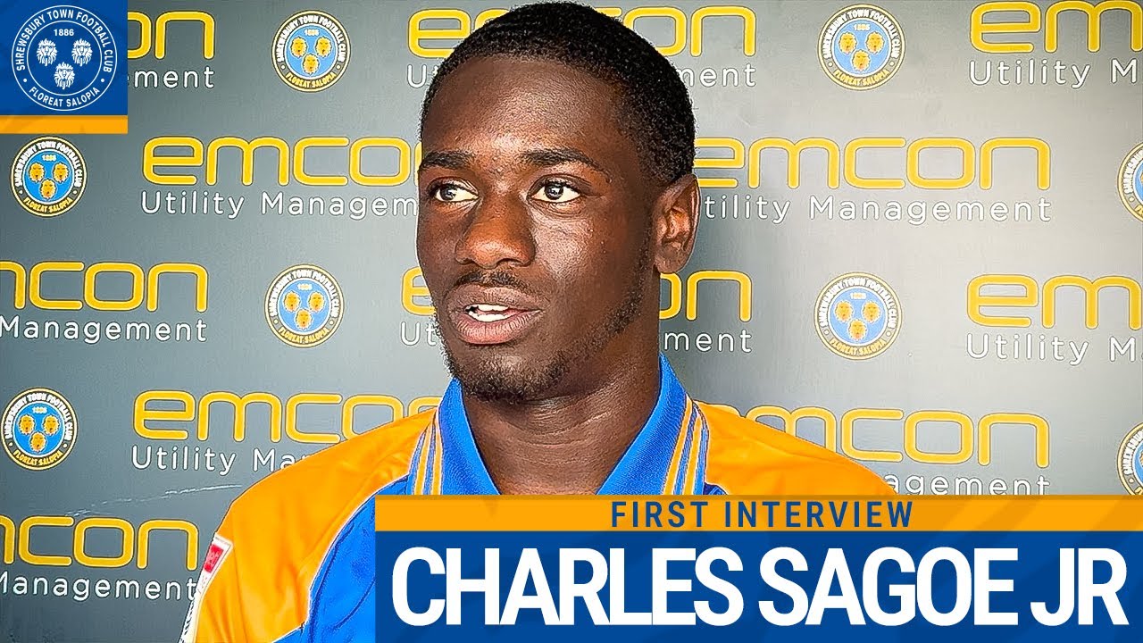 FIRST INTERVIEW | Charles Sagoe Jr signs for Shrewsbury Town on loan ...