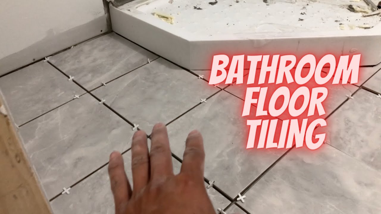 Bathroom Floor Tiling - YouTube