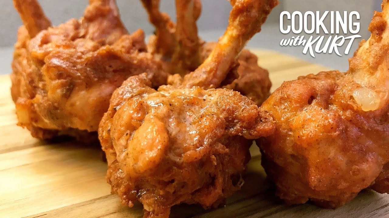 Chicken Lollipop Indian Chinese / Szechuan Style | Cooking with Kurt ...