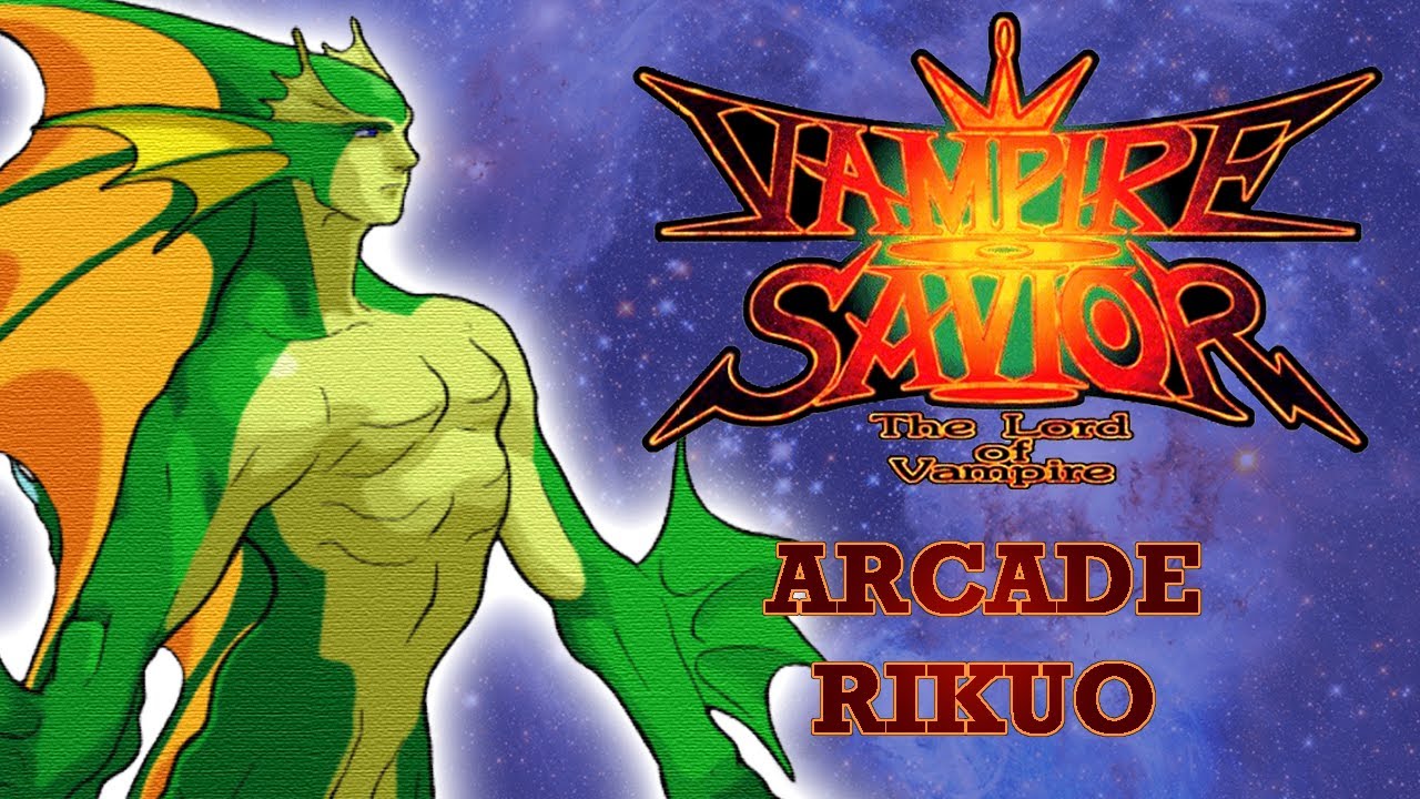 Vampire Savior: Arcade - Rikuo - YouTube