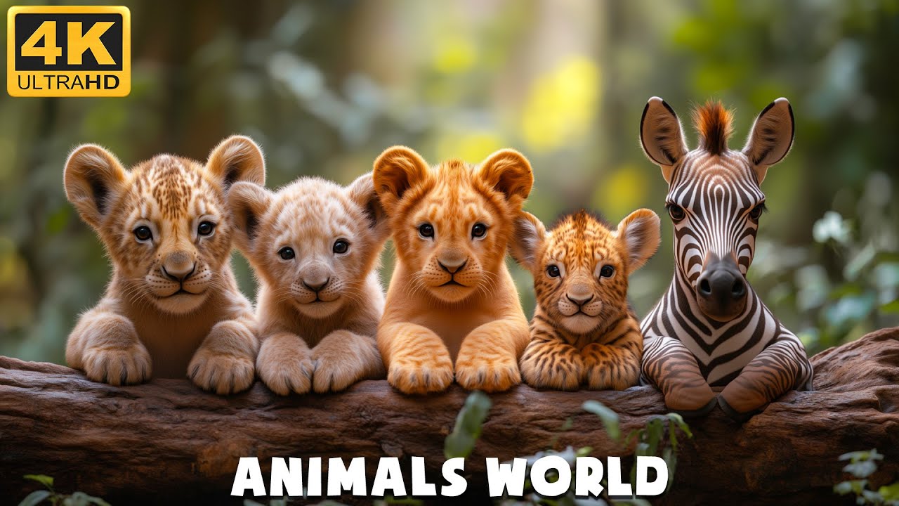 Baby Animals - Cute Moments Of Small Animals Compilation With Relaxing ...