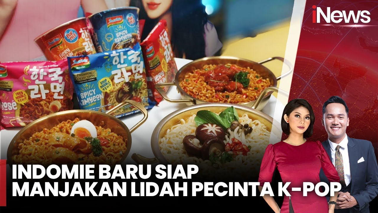 Indomie Luncurkan Cita Rasa Baru Korean Ramyeon Series - iNews Pagi 05/ ...