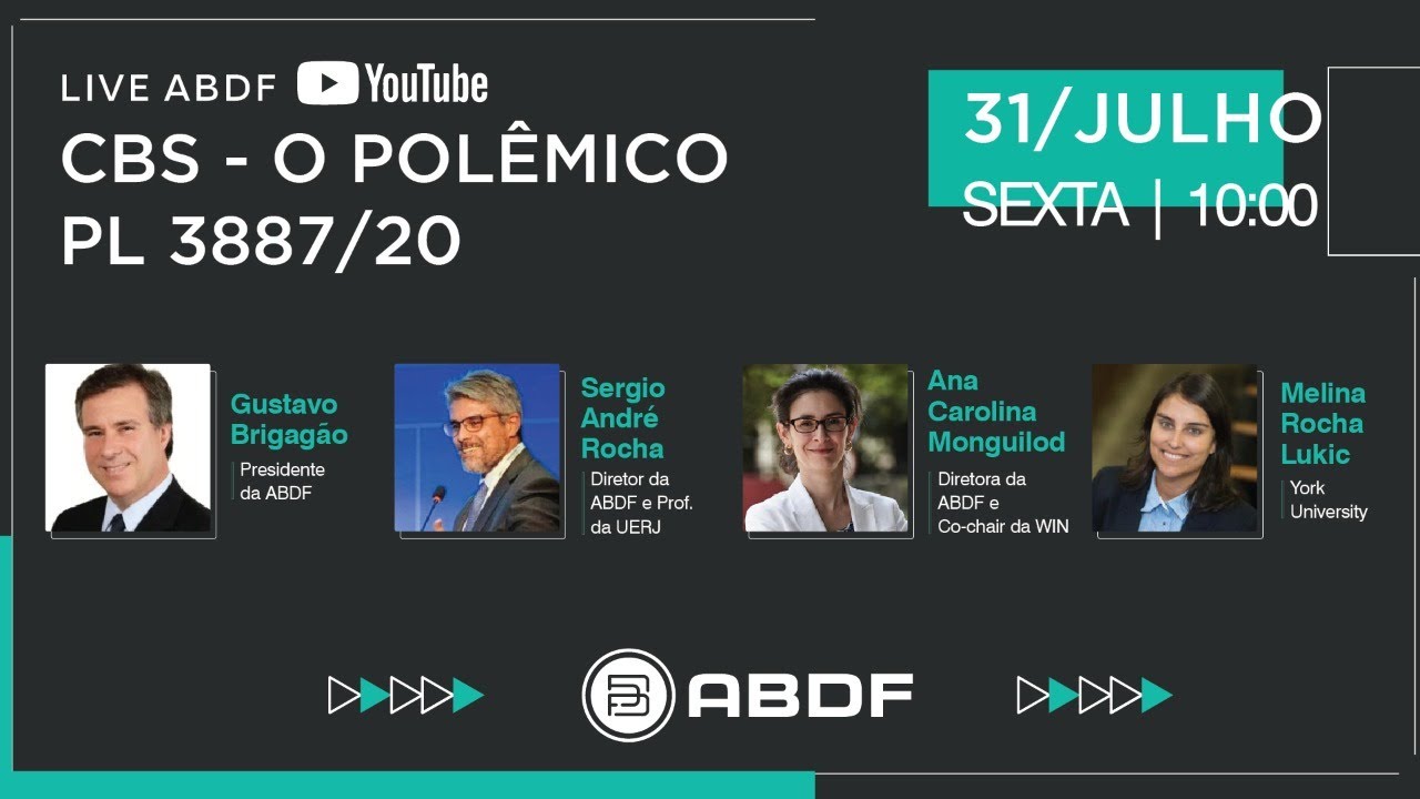 CBS - o polêmico PL 3887/20 - Dia 31 de julho de 2020 - YouTube