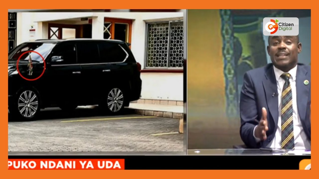 UDA Party SG Malala explains why his car has the official national flag ...
