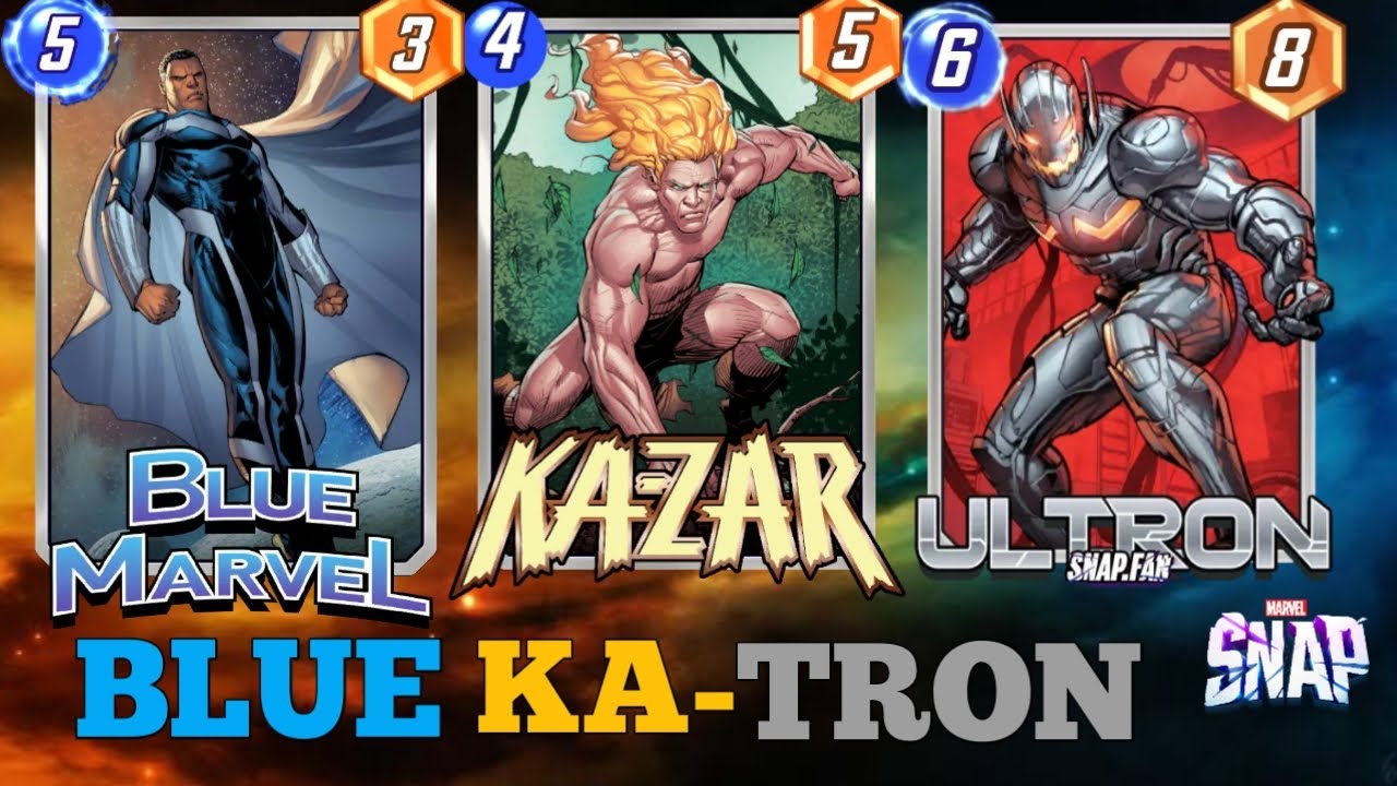 Is this the new META? | Blue Marvel, Ka-Zar and Ultron Combo | Marvel ...