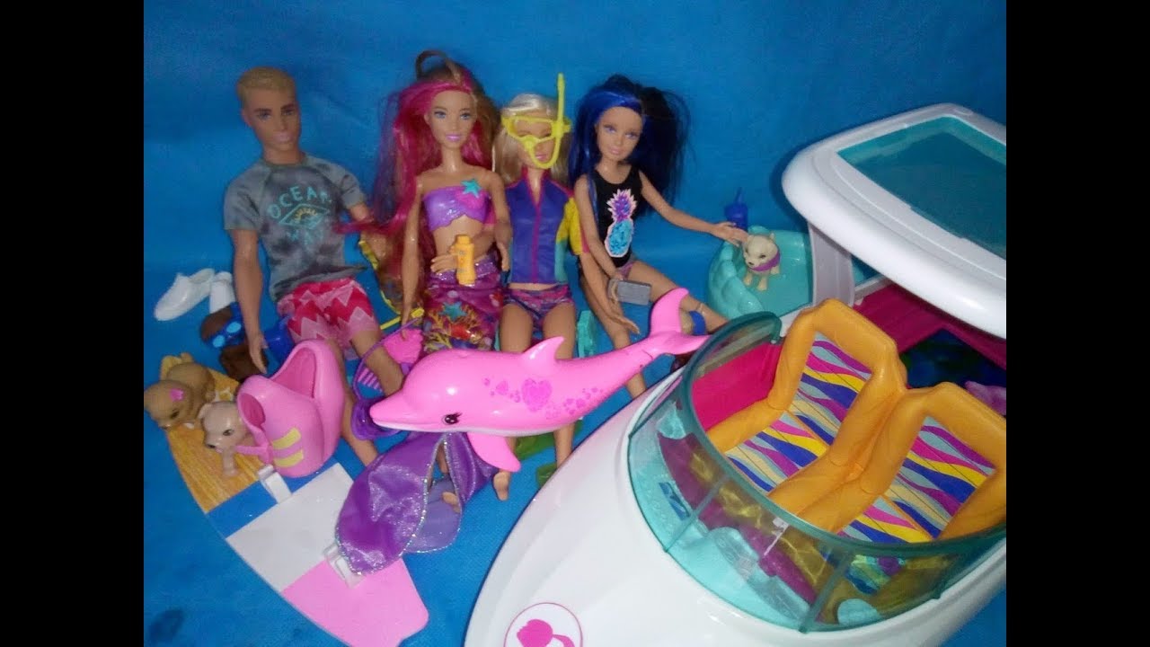 Barbie Delfines Magicos Colección Completa Toys Fantasy - YouTube