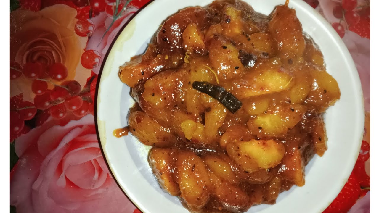 বিলিতি আমড়ার আচার এভাবে বানালে সবাই চেয়ে খাবে।Amrar Achar recipe ...