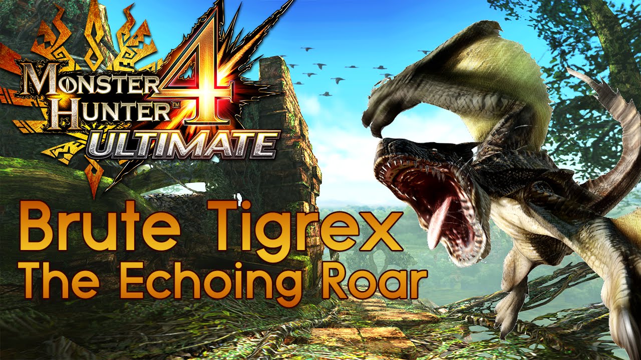 [MH4U] Monster Hunter 4 Ultimate - High Rank Quest - Echoing Roar ...
