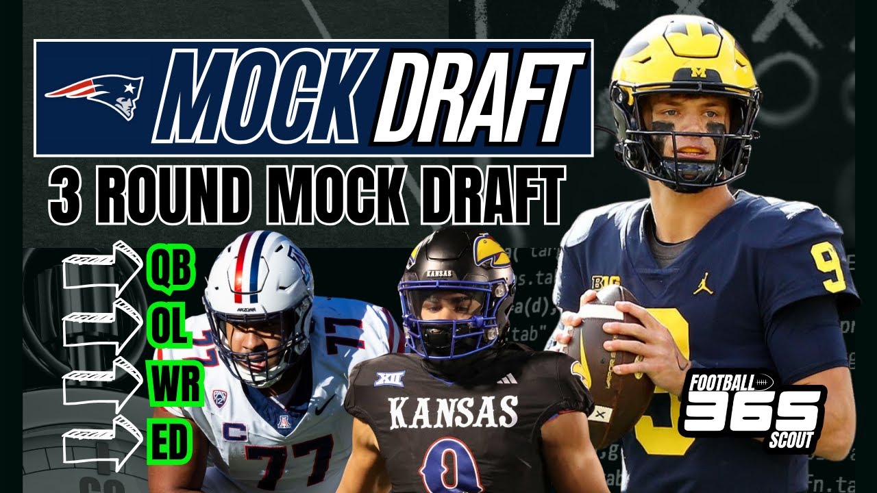 The Patriots Draft JJ McCarthy - 2024 NFL Draft - YouTube