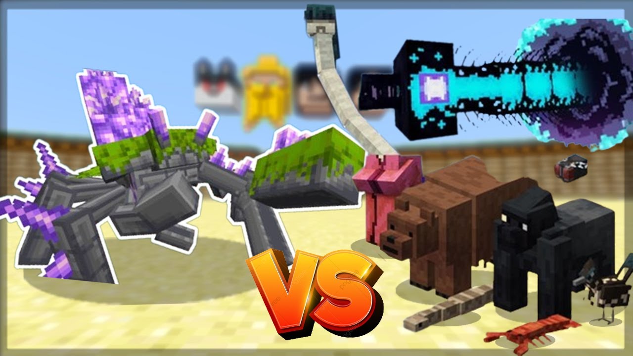 Minecraft: AMETHYST CRAB VS ALEX'S MOBS ! - BATALHA DE MOBS | 1.19.2 ...
