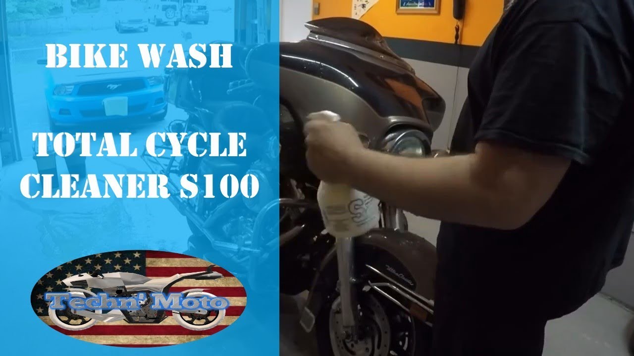 Motorcycle Wash S100 | Techn' Moto - YouTube