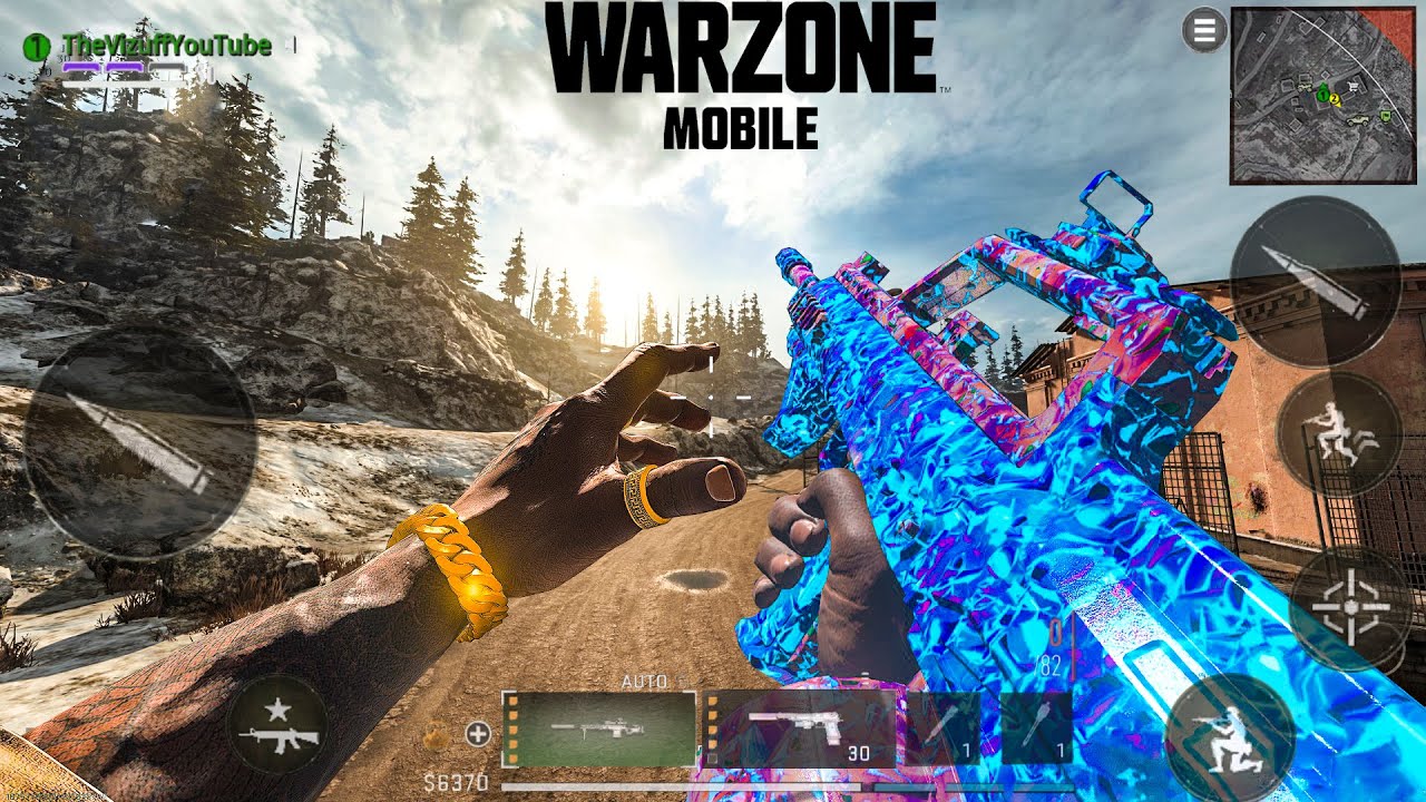 WARZONE MOBILE BUT 120 FOV ON HDR GRAPHICS GAMEPLAY - YouTube