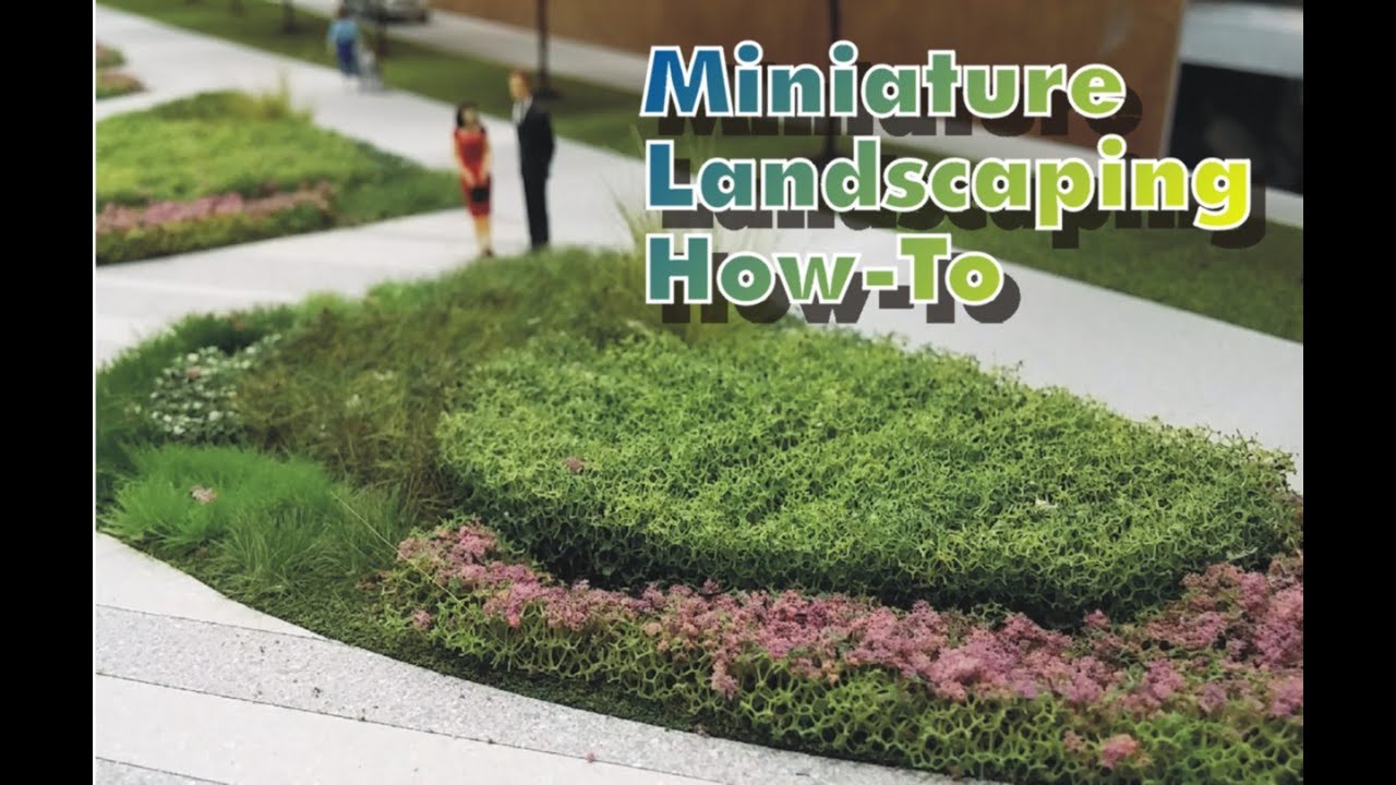 Scale Model MBS Landscape mat how-to - YouTube
