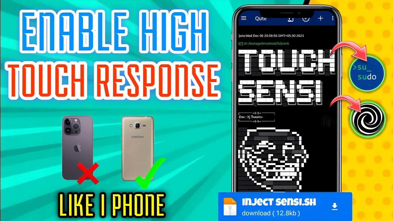 Enable IPHONE Touch Response In Android Mobile Using No Root Brevent,Qute App Modules | Touch ...