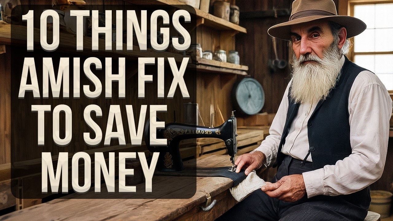 The 10 Things Amish Repair Instead of Replacing (Save BIG Money!) - YouTube