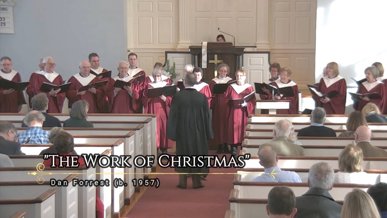 "The Work of Christmas," by Dan Forrest (recorded 1/5/2020) - YouTube