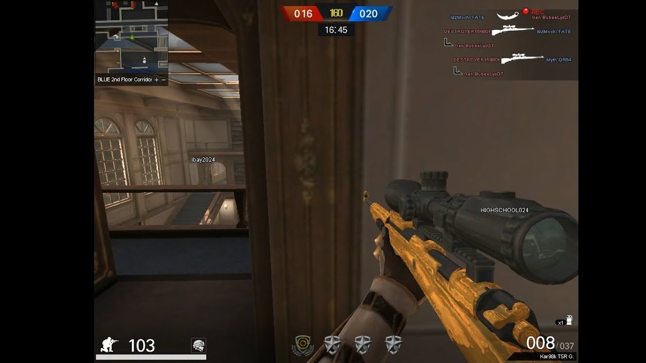 FINAL PART BEST TOP TIER SNIPER TSR GOLD NO QUICK CHANGE -POINT BLANK ...