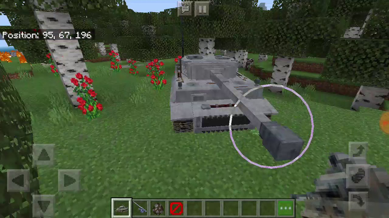 Minecraft tiger 1 addon - YouTube