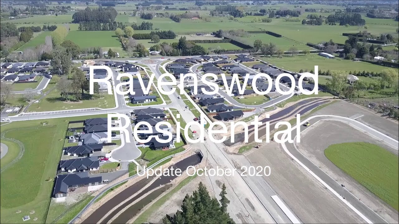 Ravenswood Residential Area Construction Update - YouTube