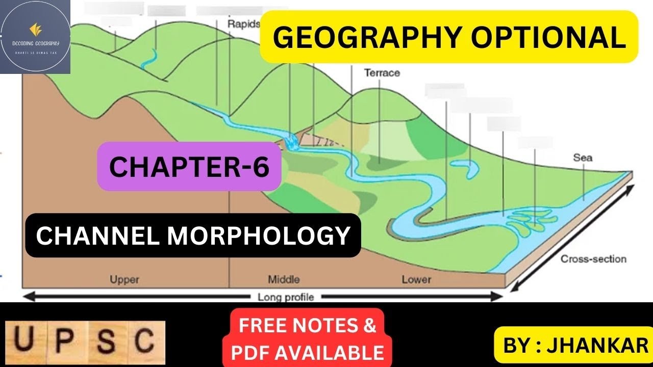 Channel Morphology | Geography Optional Lectures | UPSC CSE MAINS - YouTube