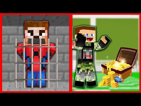 BEBEK ASKER HAZİNEYİ BULDU ARDAYI KURTARDI! 😱 Minecraft