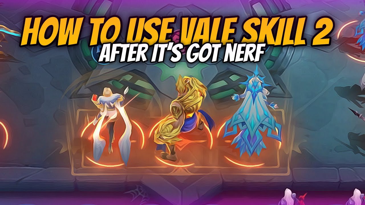 HOW TO USE VALE SKILL 2 ( UP DRAFT ) AFTER IT'S GOT NERF CD TO 12 ROUND ...