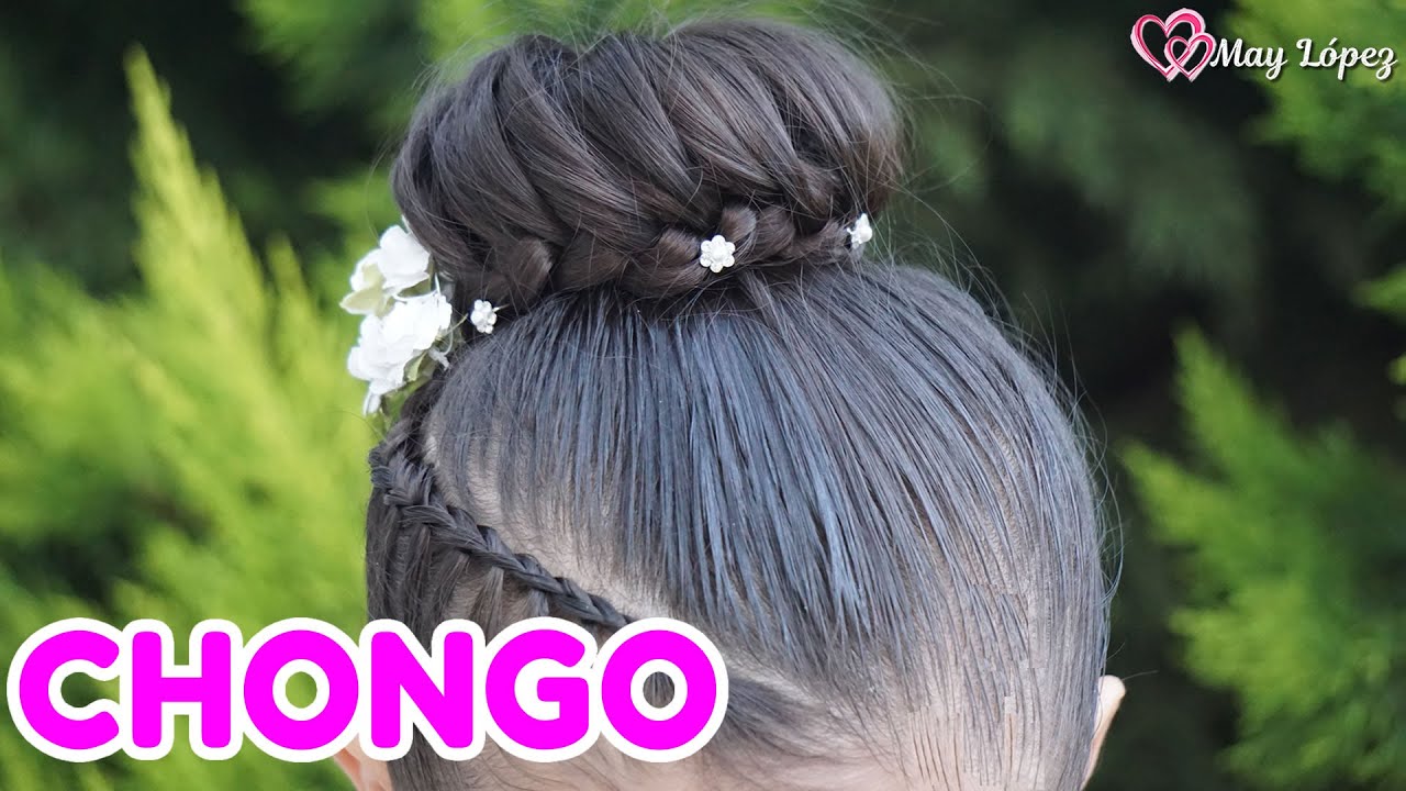 Chongo Molote Messy Bun Cebolla SUPER FACIL - YouTube